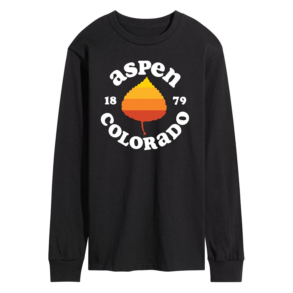 Men's Aspen Colorado Long Sleeve Graphic Tee