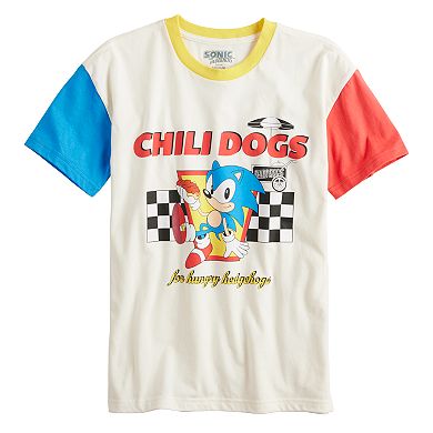 Boys 8-20 Sonic the Hedgehog "Chili Dogs for Hungry Hedgehogs ...