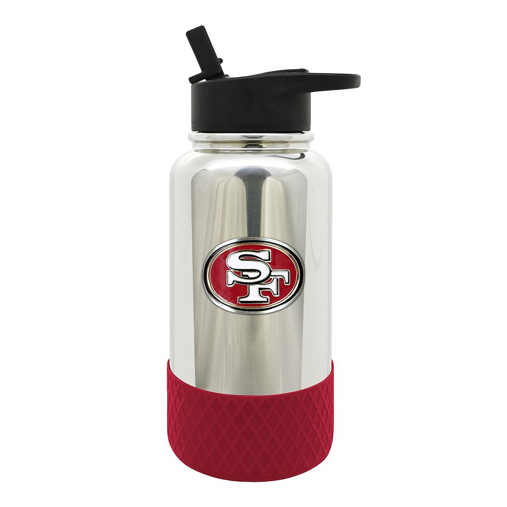 San Francisco 49ers NFL Chrome 32-oz. Hydration Water Bottle
