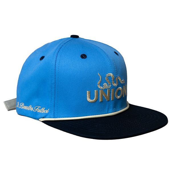 Men's Light Blue Live Breathe Futbol x Philadelphia Union Adjustable Hat