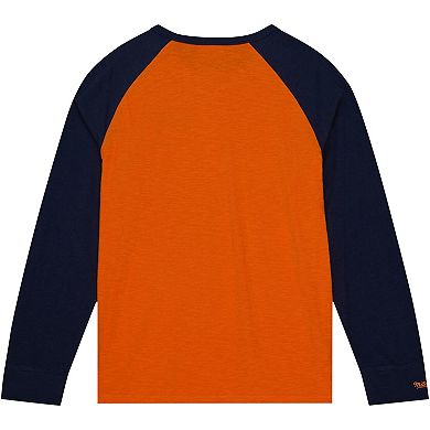Men's Mitchell & Ness Orange Illinois Fighting Illini Legendary Slub ...