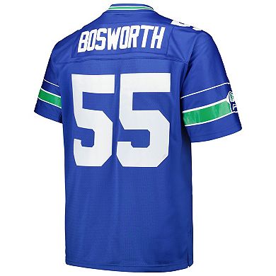 Men's Mitchell & Ness Brian Bosworth Royal Seattle Seahawks Big & Tall ...