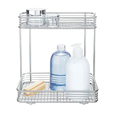 iDesign Vienna 2-Tier Rectangular Shelf