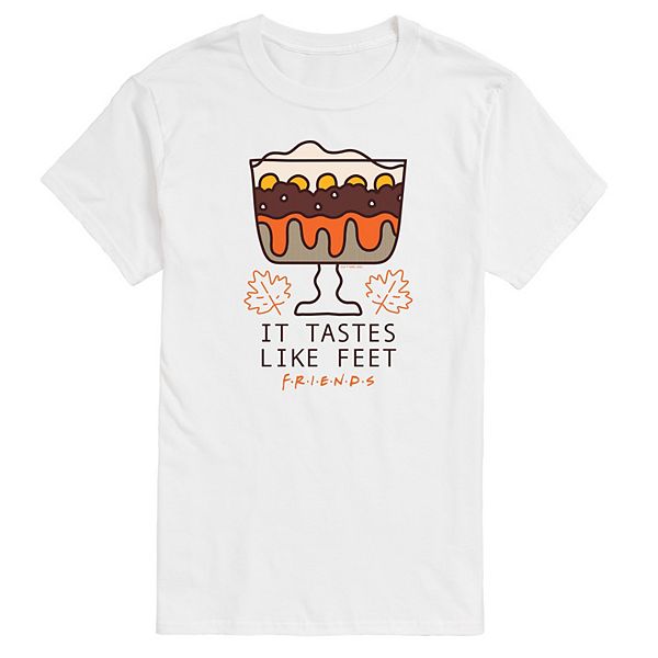 Big & Tall Friends It Tastes Like Feet Graphic Tee