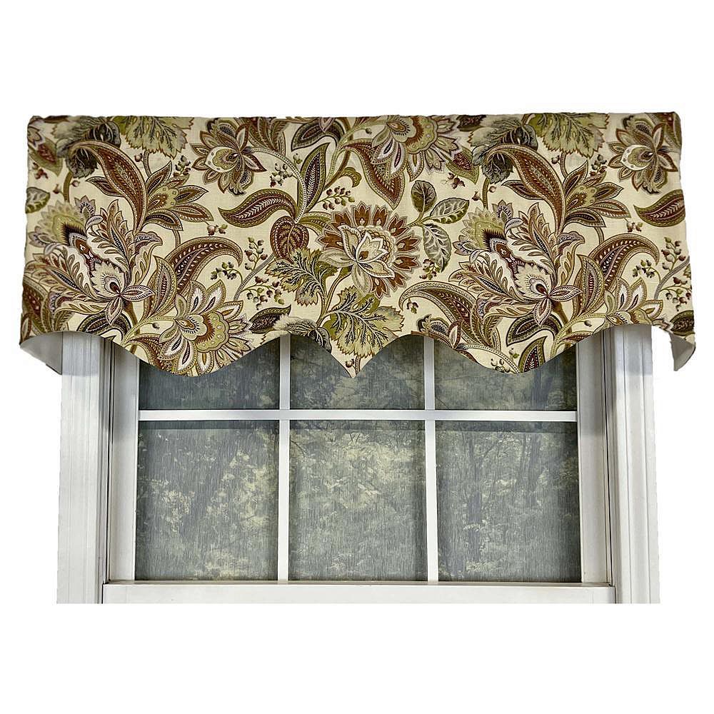 Valdosta Regal Valance All Season Super Soft Vintage 3" Rod Pocket