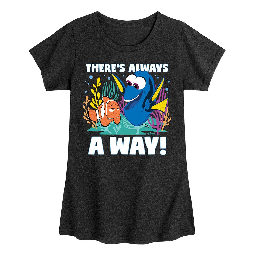 Disney / Pixar's Finding Nemo Girls 7-16 Always A Way Graphic Tee