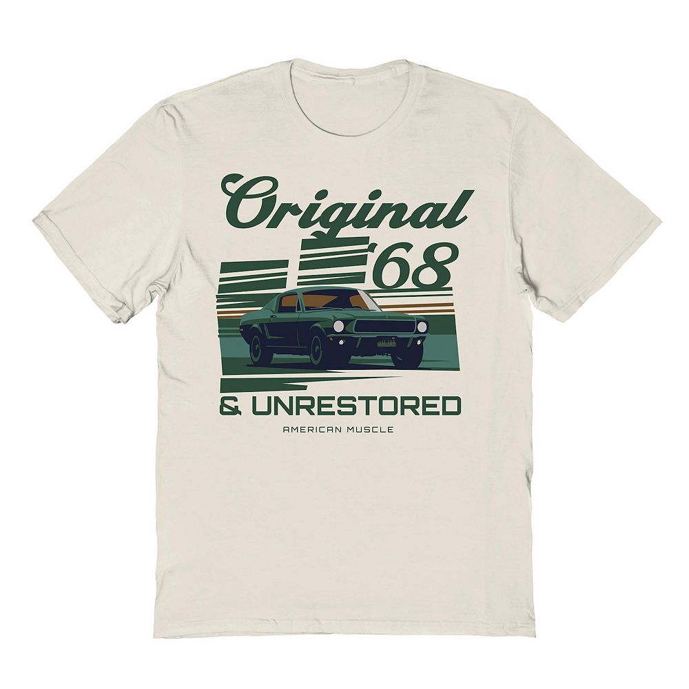 Men's Original & Unrestored American Muscle Graphic Tee