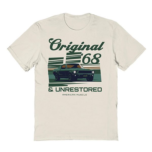Men's Original & Unrestored American Muscle Graphic Tee