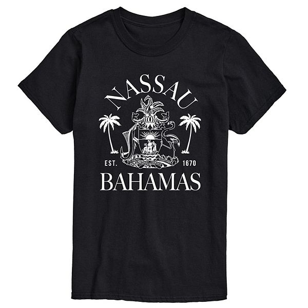 Men's Nassau Bahamas Crest Graphic Tee