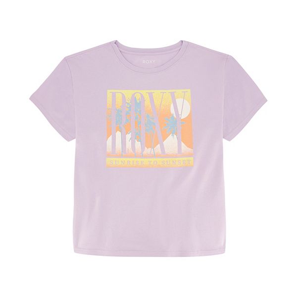 Girls 7-16 Roxy Oversized Sunrise To Sunset Graphic Tee