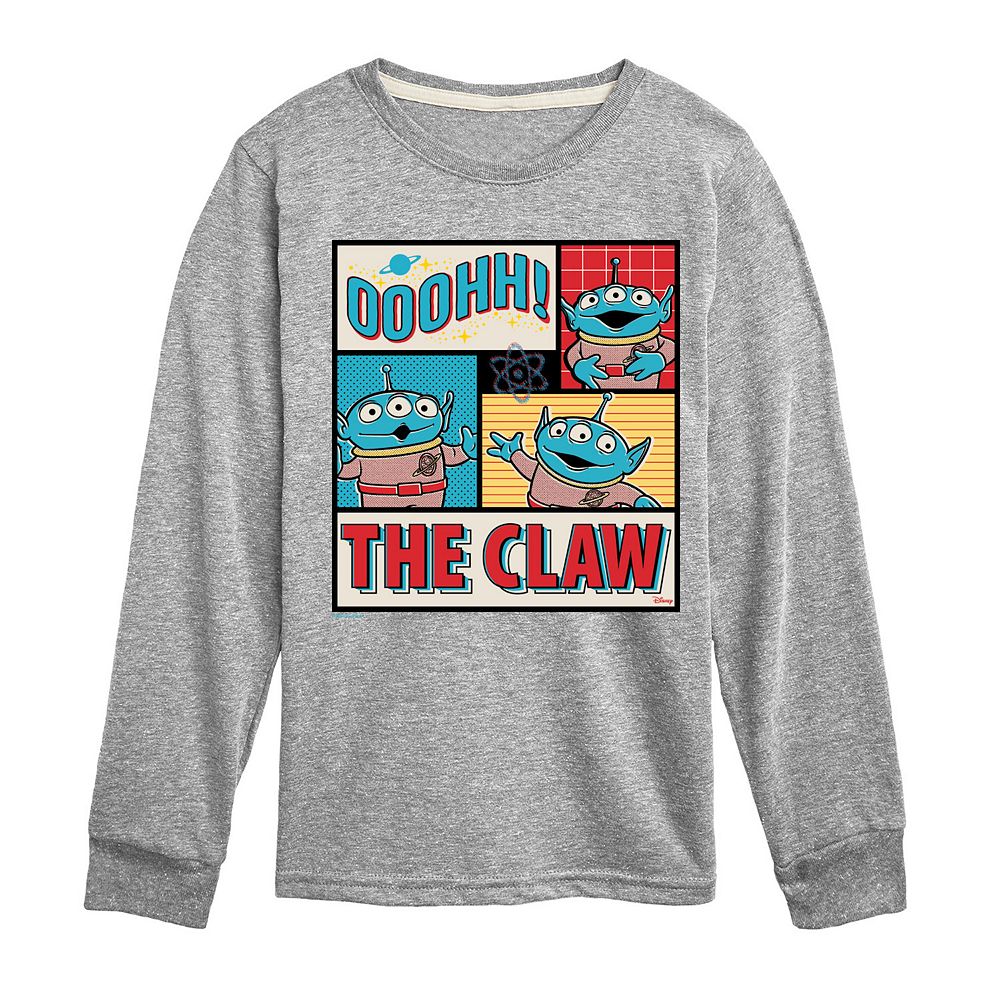 Disney / Pixar's Toy Story Aliens Boys 8-20 Ooohh The Claw Long Sleeve ...