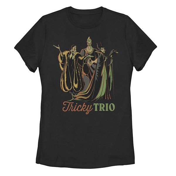 Disney Villains Tricky Trio Juniors' Graphic Tee