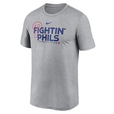 Men's Nike Heathered Charcoal Philadelphia Phillies Local Rep Legend ...