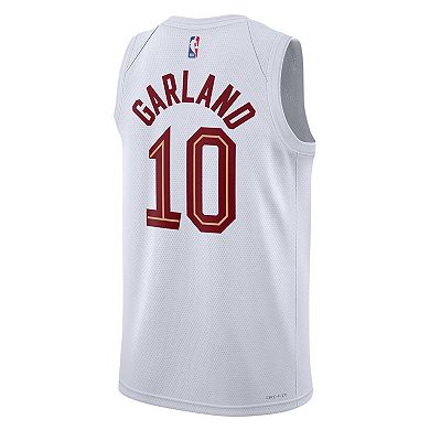 Unisex Nike Darius Garland White Cleveland Cavaliers Swingman Jersey ...