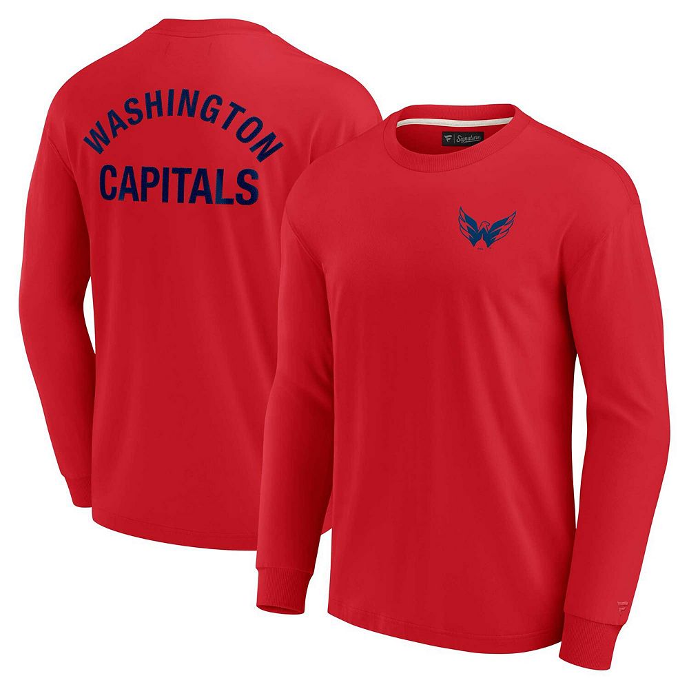 Unisex Fanatics Signature Red Washington Capitals Super Soft Long ...