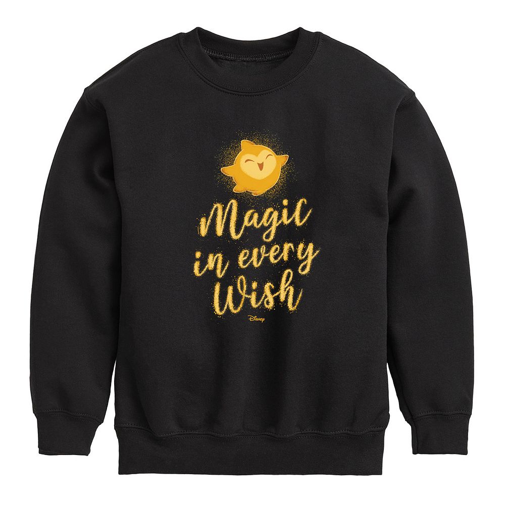 Disney's Wish Boys 8-20 Magic In Every Wish Fleece Sweatshirt