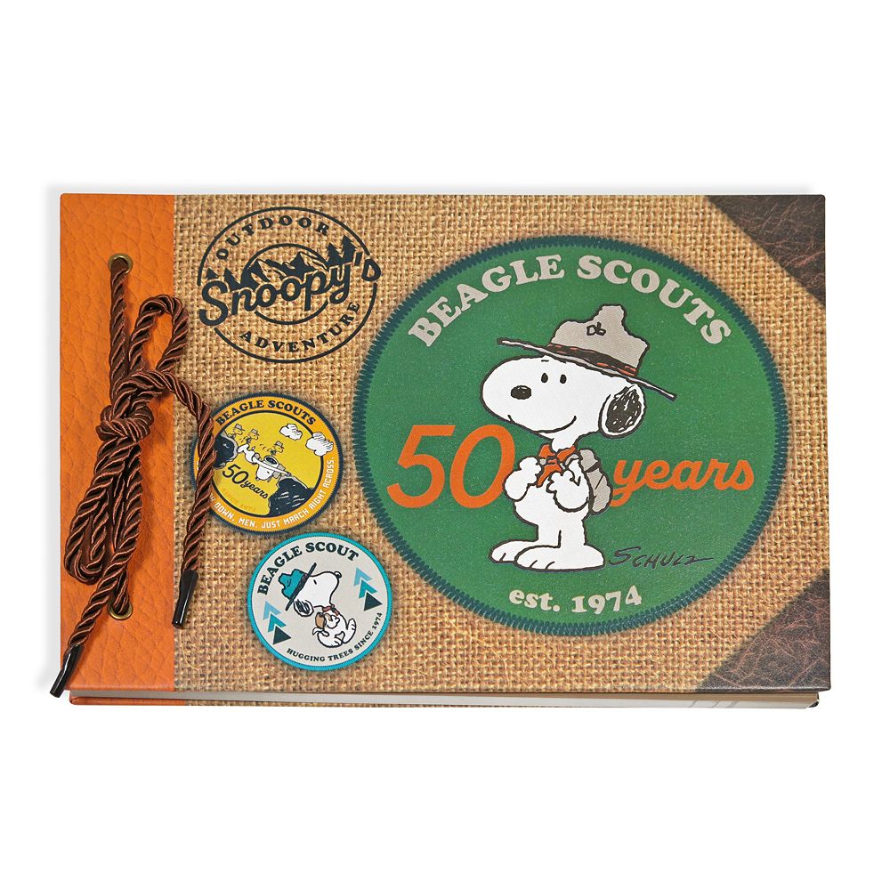 Peanuts Beagle Scout Collection Snoopy Scrapbook Set