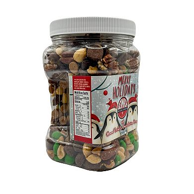 Germack Merry Holidays with Caramel Turtles & Peanut Butter Drops Snack Mix