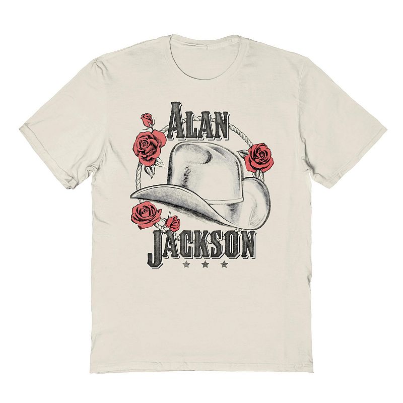 UPC 600001818019 - Men's Alan Jackson Graphic Tee, Size: XL, Natural ...