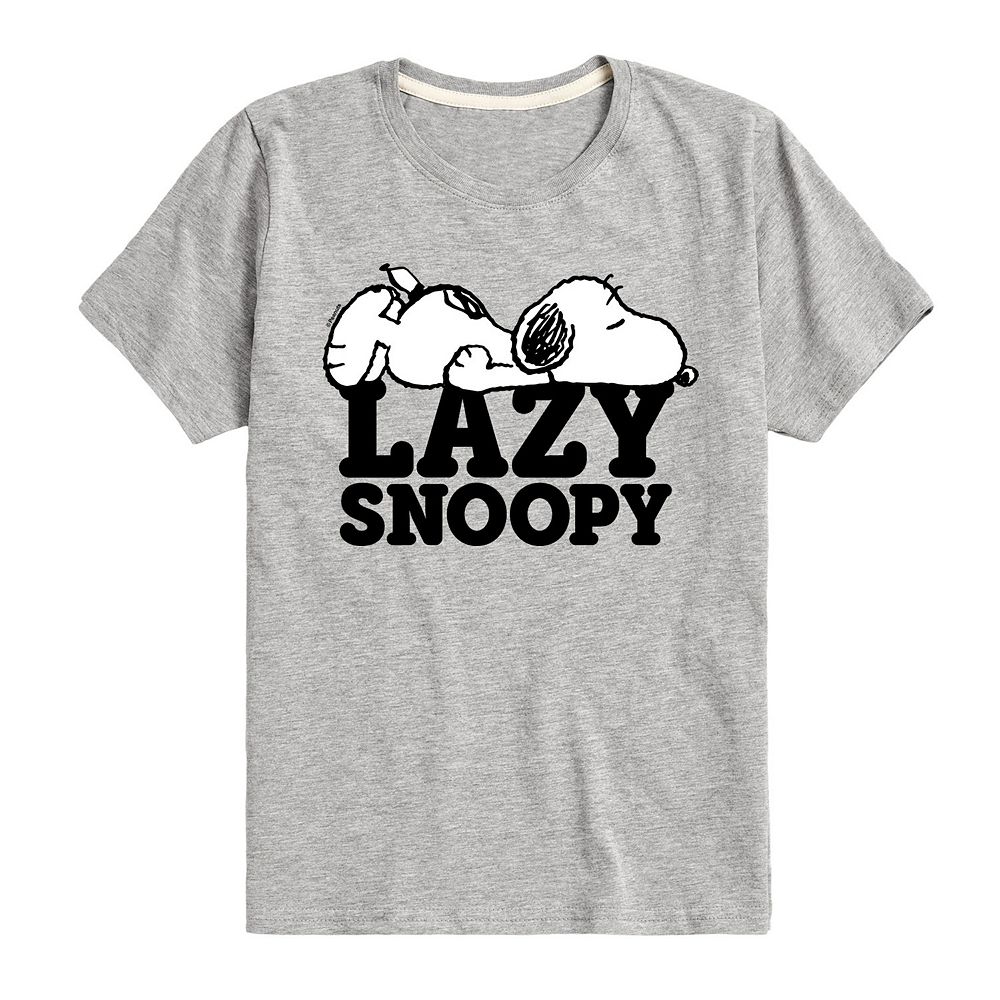 Boys 8-20 Peanuts Lazy Snoopy Graphic Tee