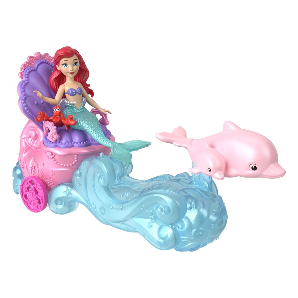 Disney Princess Ariel Doll and Chariot by Mattel