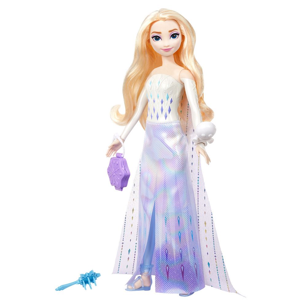 Disney Frozen Spin & Reveal Elsa Fashion Doll & Accessories with 11 ...