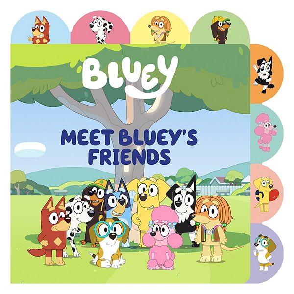 Meet Bluey's Friends by Meredith Rusu Children's Board Book