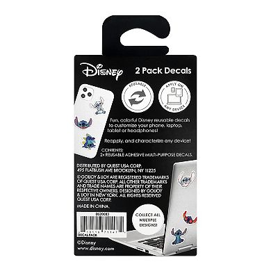 Disney's Stitch 2-Pack Tropical Vibrant Decals