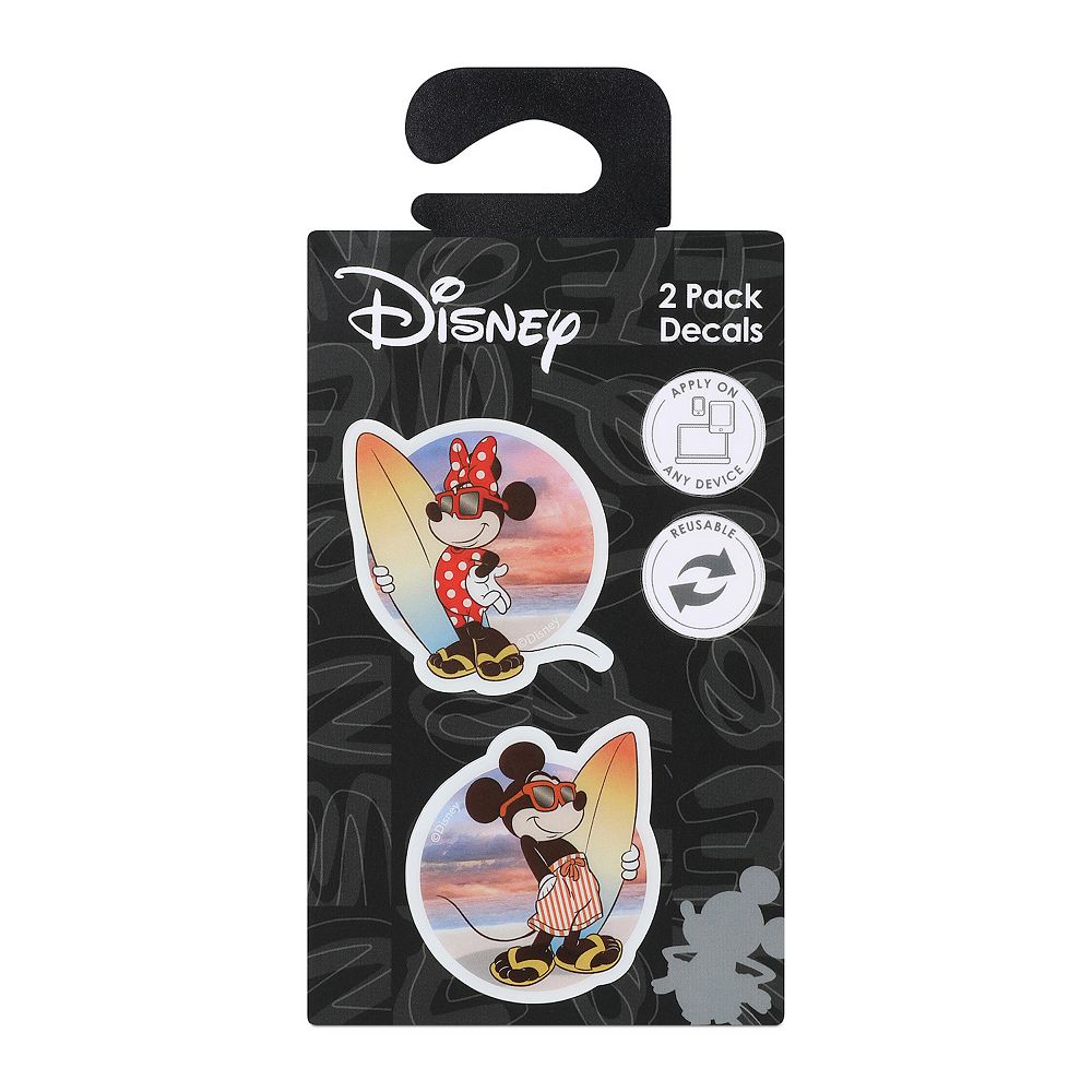 Disney's Mickey & Minnie Mouse 2-Pack Surfboard Decals