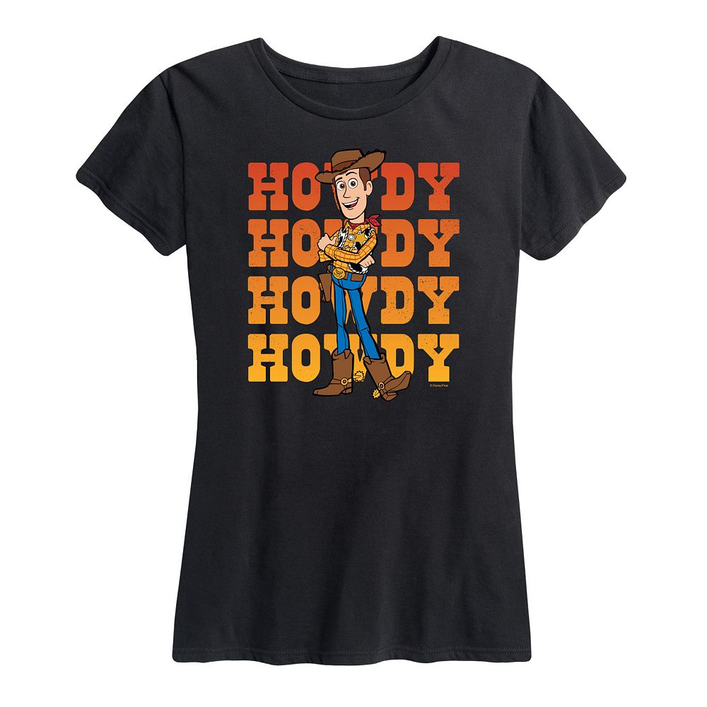 Disney / Pixar's Toy Story Woody Women's Howdy Graphic Tee