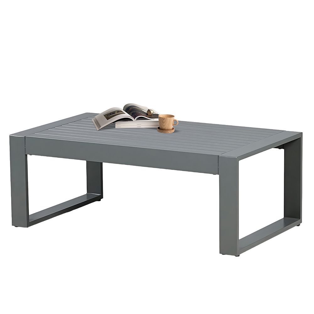 Aoodor Aluminum Outdoor Coffee Table