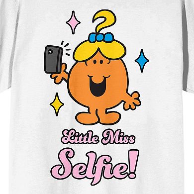 Juniors' Little Miss Selfie Graphic Tee