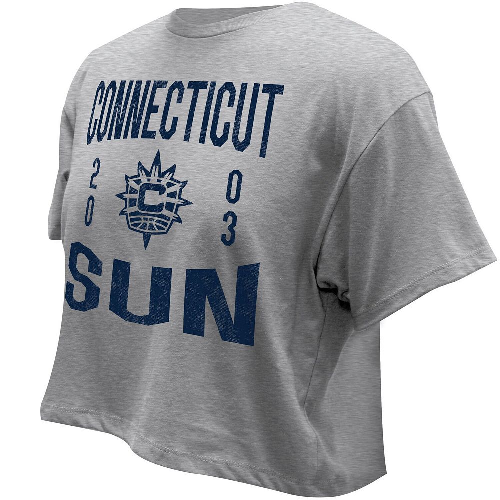 Women's Stadium Essentials Heather Gray Connecticut Sun City Year ...