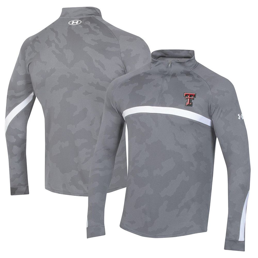Men's Under Armour Steel Texas Tech Red Raiders Game Day Camo Raglan ...