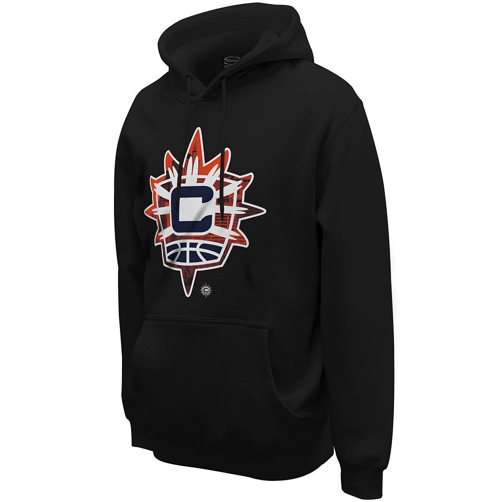 Unisex Stadium Essentials Black Connecticut Sun City View Pullover Hoodie