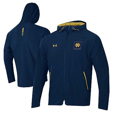 Men's Under Armour Navy Notre Dame Fighting Irish Unstoppable Raglan ...