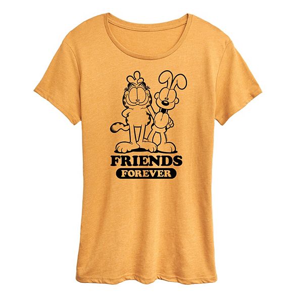 Women's Garfield Friends Forever Graphic Tee