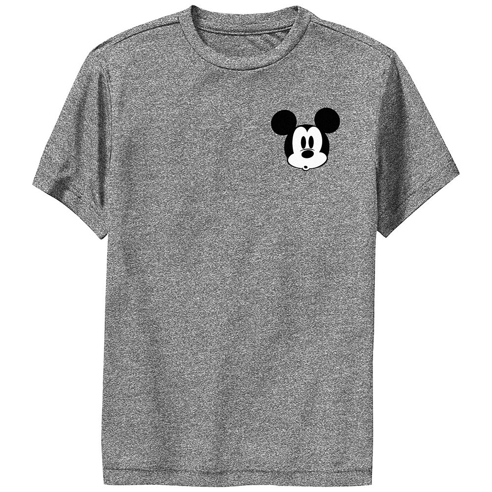 Disney's Mickey Mouse Boys 8-20 Oops Face Performance Tee