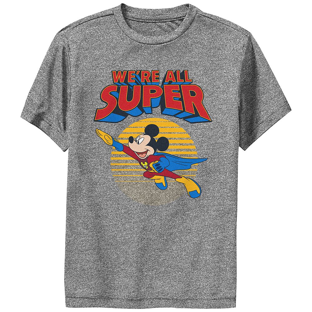 Disney's Mickey Mouse Boys 8-20 Superhero Performance Tee