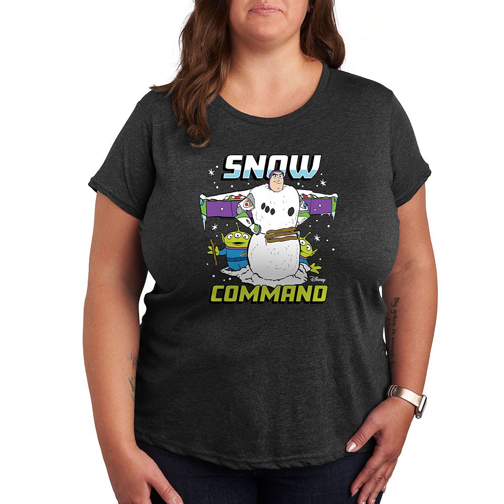 Disney / Pixar's Toy Story Buzz Lightyear Women's Snow Command Graphic Tee