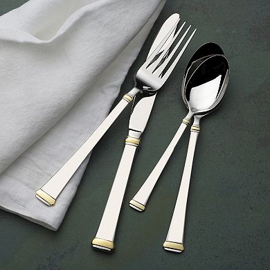 Food Network™ Gold Accent 16-pc. Flatware Set