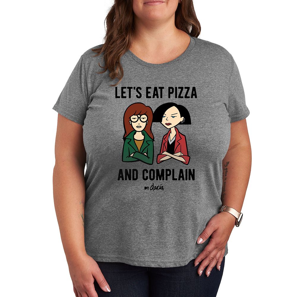 Plus Daria Pizza And Complain Graphic Tee