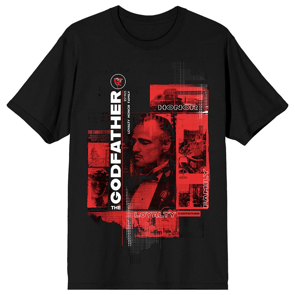 Men's The Godfather "Loyalty Honor Family" Graphic Tee
