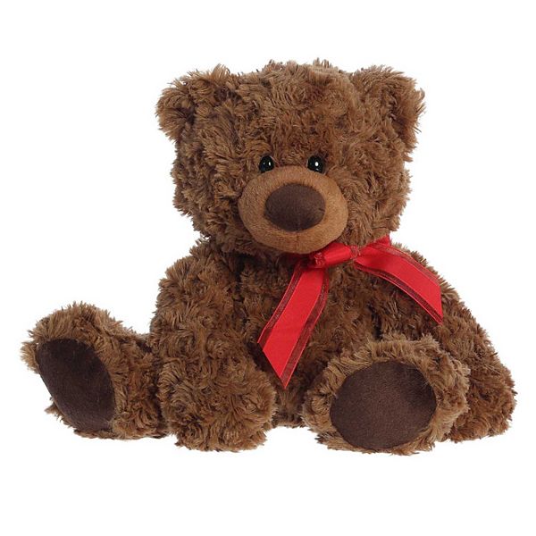 Aurora Large Brown Bear 13" Coco Bear Snuggly Stuffed Animal