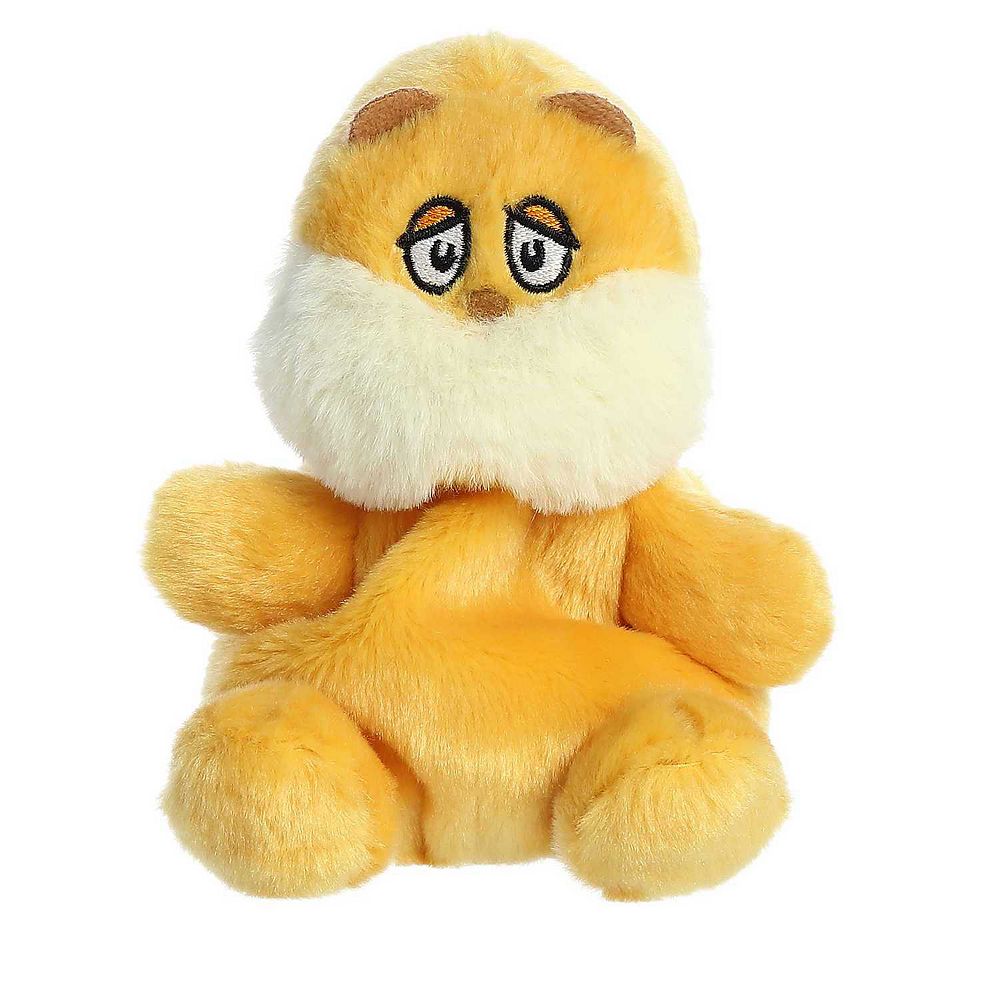 Aurora Mini Orange Dr. Seuss Palm Pals 5" Lorax Whimsical Stuffed Animal
