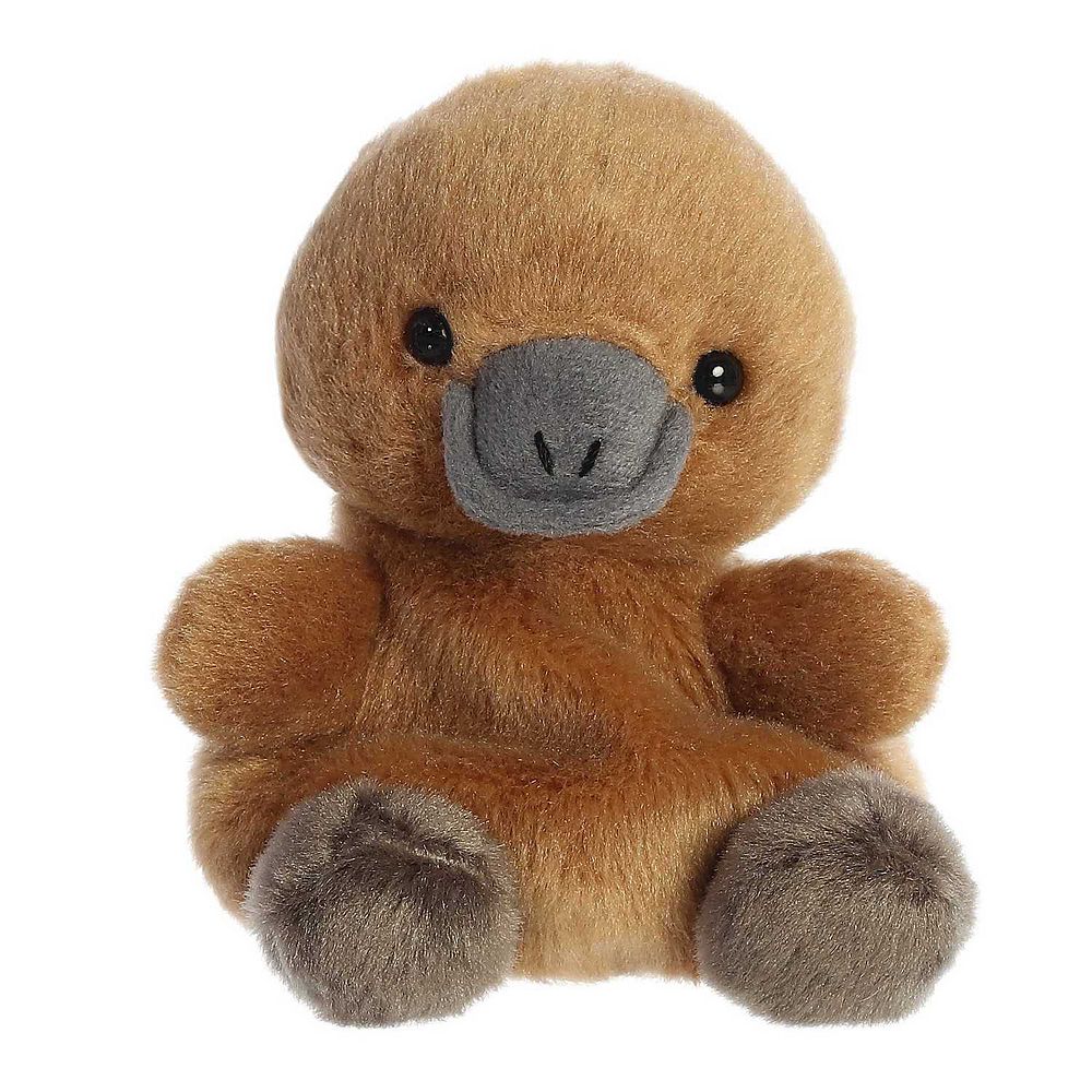 Aurora Mini Brown Palm Pals 5" Patty Platypus Adorable Stuffed Animal