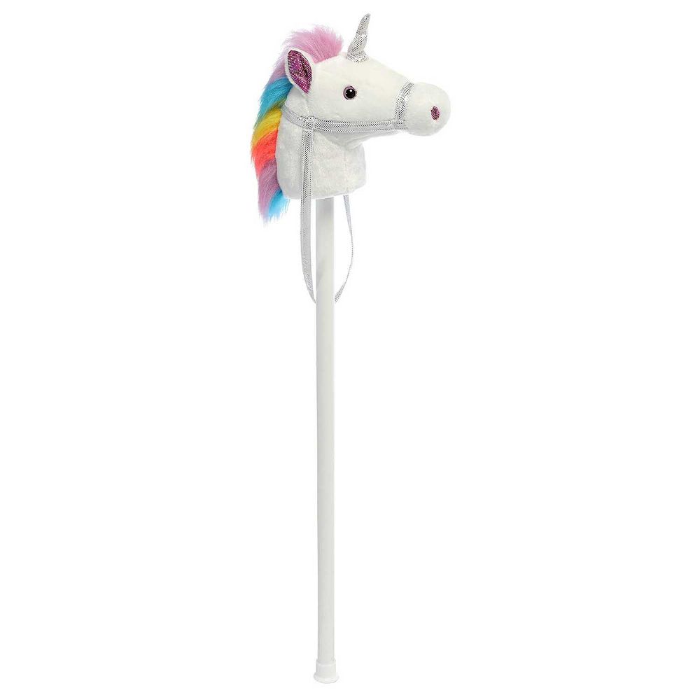 Aurora X-Large White Giddy-Up Friends 37" Unicorn Rideable Stuffed Animal