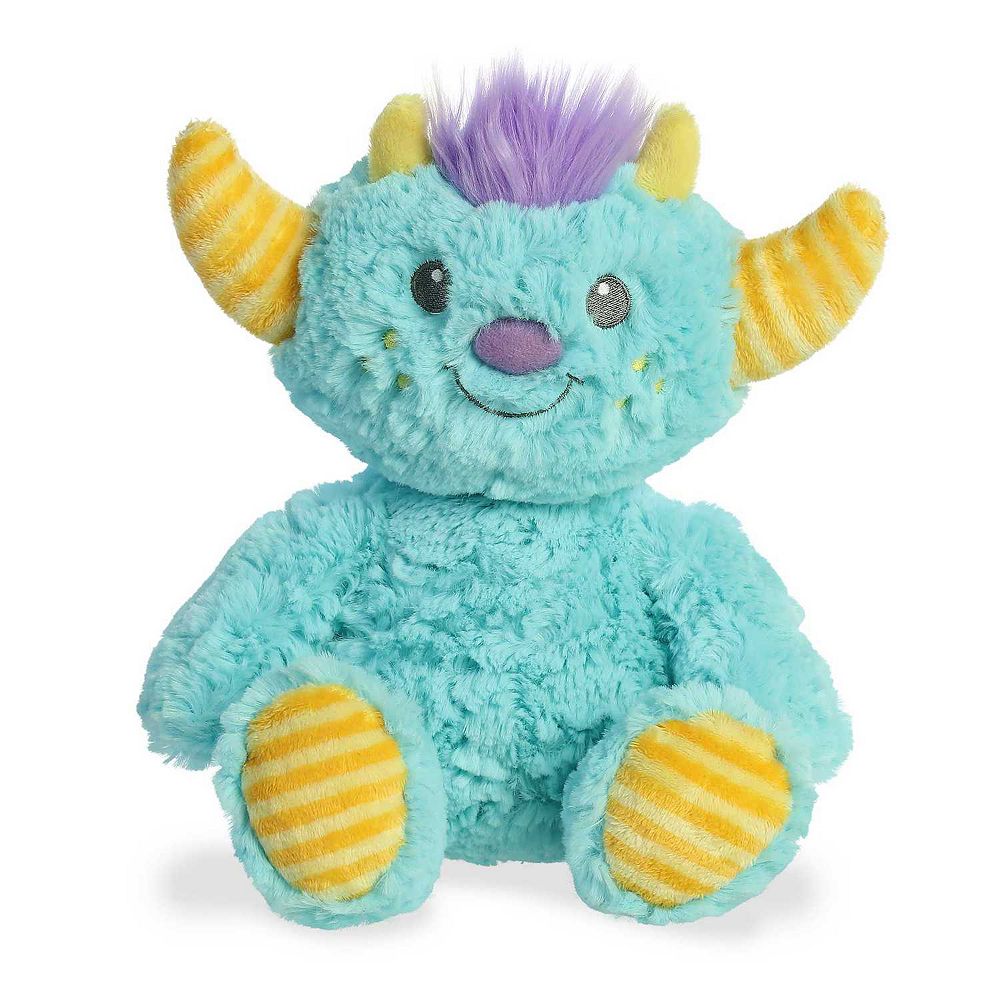 ebba Medium Blue Monster 11.5" Kazu Playful Baby Stuffed Animal