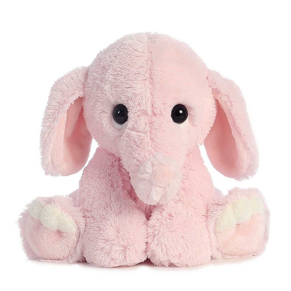 ebba - Medium Lil Benny Phant - 10" Pink - Playful Baby Stuffed Animal