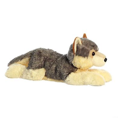 Aurora Large Grey Grand Flopsie 16.5" Wily Wolf Adorable Stuffed Animal